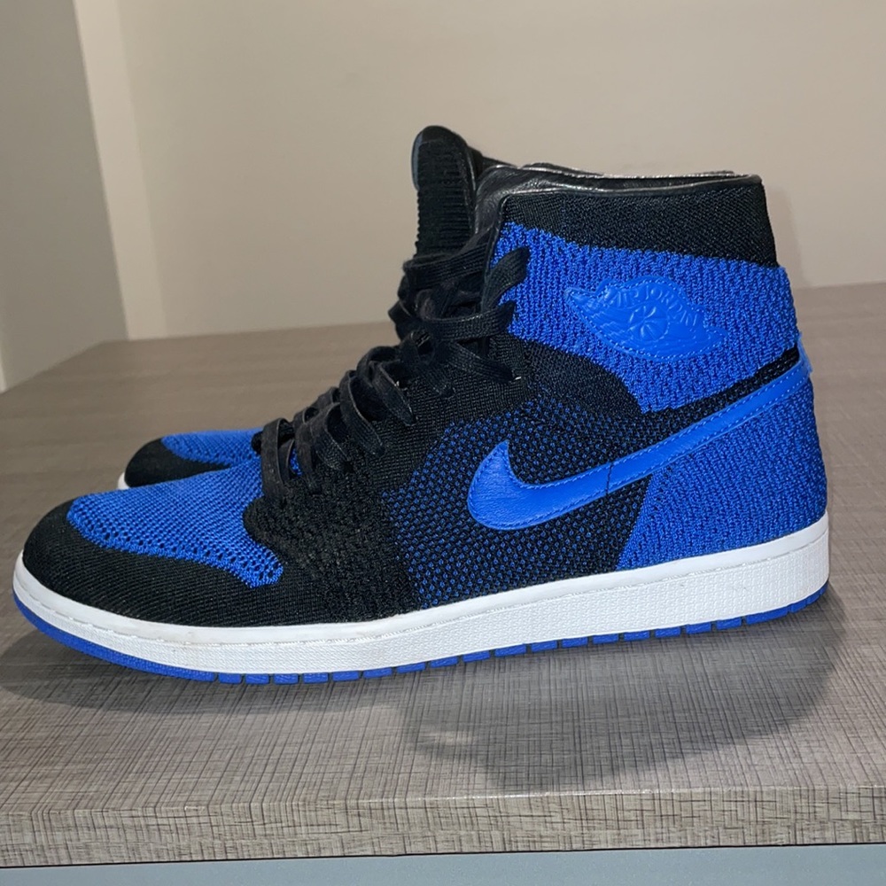 Men’s Jordan 1 Flynit “Royal Blue” - Gem